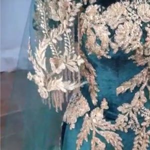 Dresses | Very Beautiful Elegant Custommade Bride Henna Thobe Dress ...